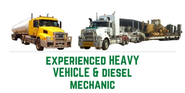 Experienced Heavy Vehicle & Diesel Mechanic | Driver Jobs Australia