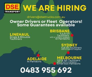 Owner Drivers/Fleet Operators Needed | Driver Jobs Australia