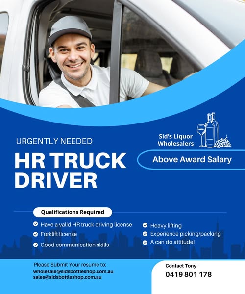 HR Truck Driver | Driver Jobs Australia
